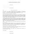 Contractor advisory letter - Health and safety management - docs4biz.co.uk